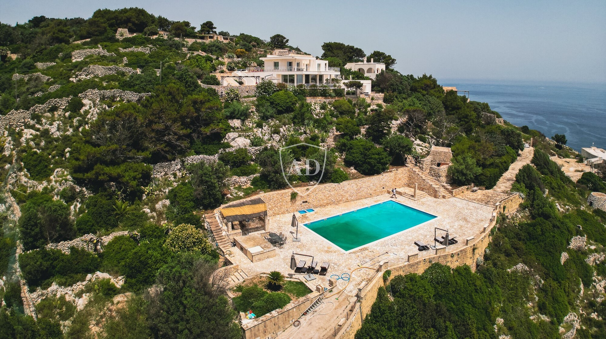 Luxury villa with breathtaking pool by the sea in Santa Maria di Leuca ...